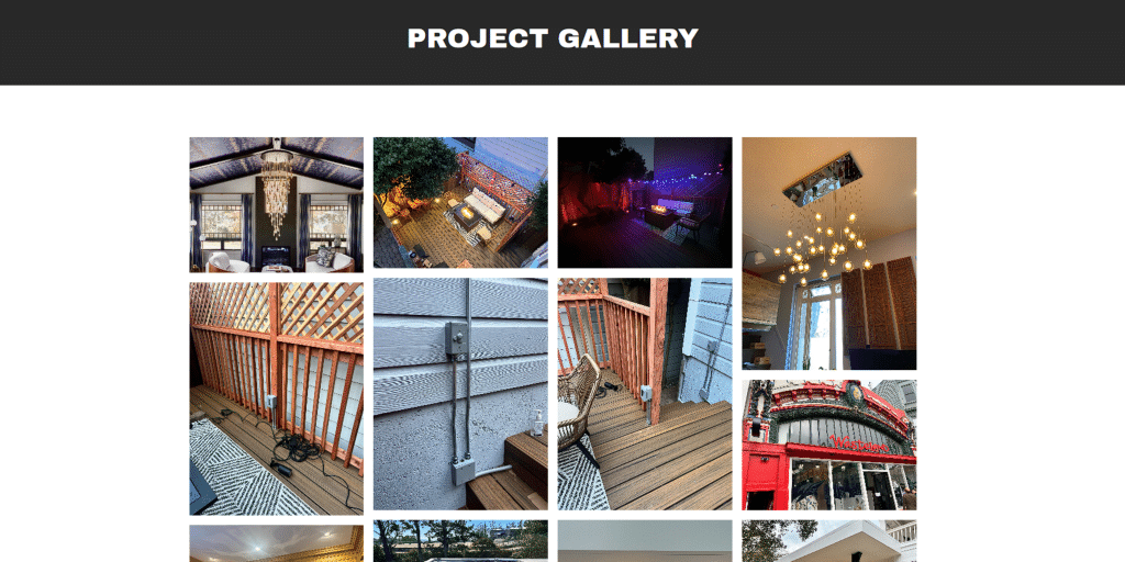 MFC Electric Web Design | Tenaya360 Case Study